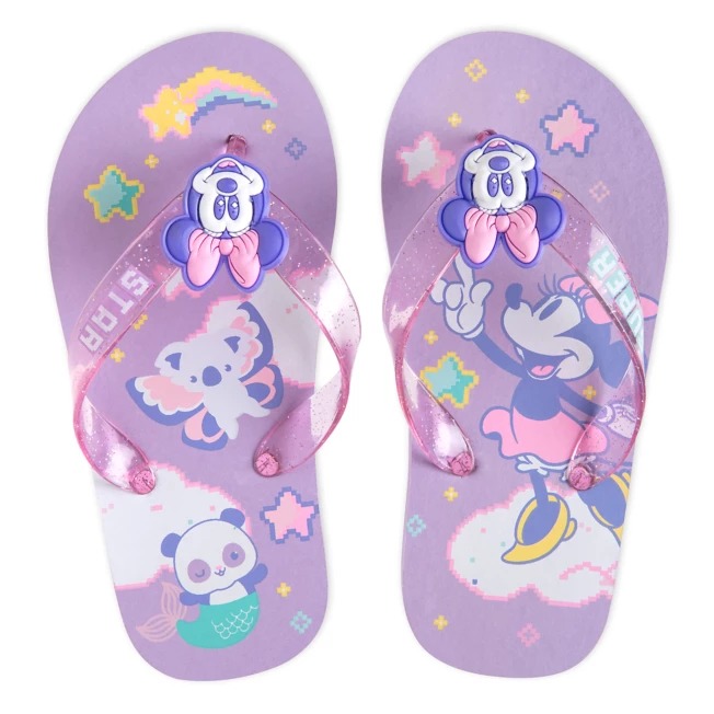 Chanclas Minnie Mouse Moradas – Entrega Inmediata – Kidsventasmoreno.com